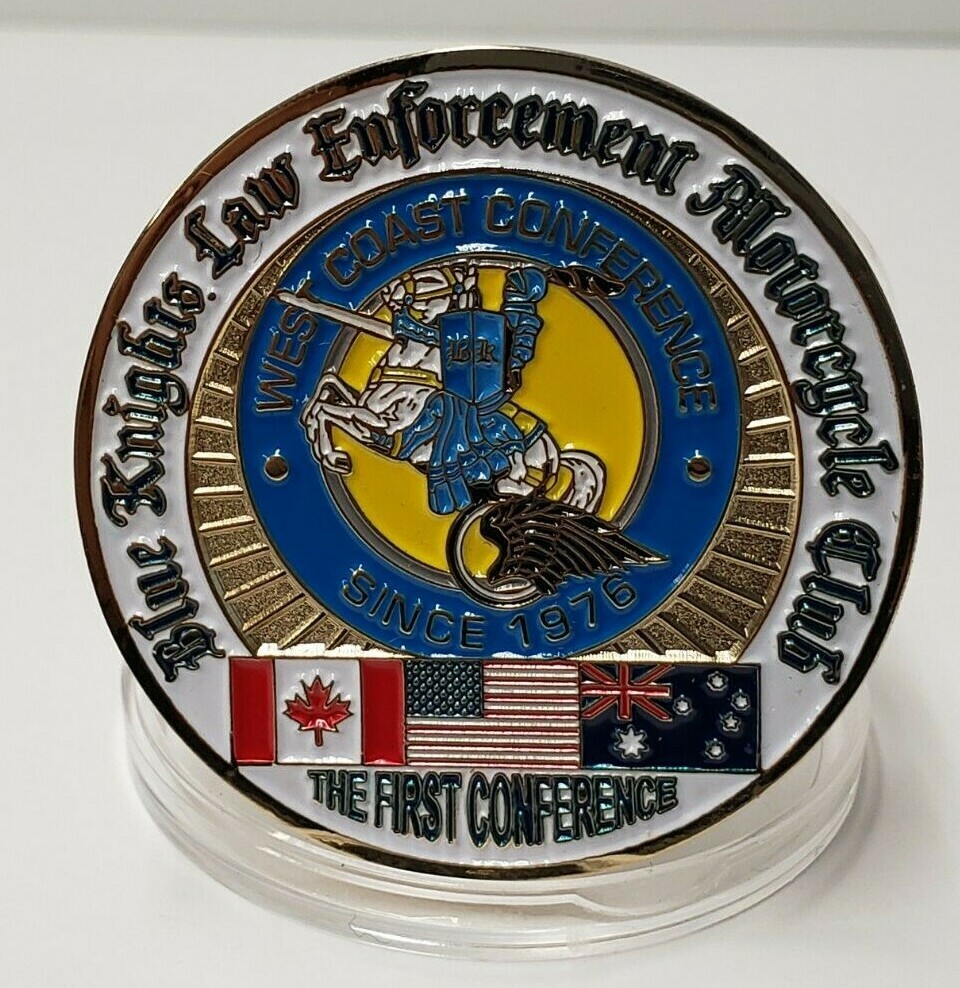 Blue Knights International Challenge Coin | eBay