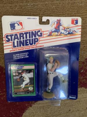 1989 Kenner Starting Lineup Bob Welch SLU Action Figure Figurine Statue ...