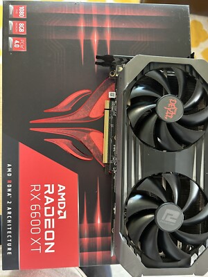 PowerColor Red Devil AMD Radeon RX 6600 XT 8GB GDDR6 Graphics Card ...