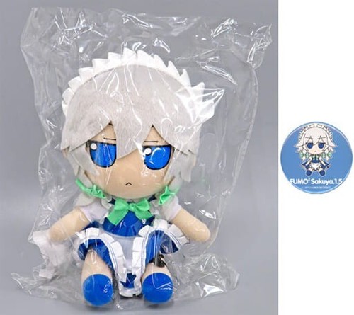 Touhou Project Plush Doll Fumo Fumo Izayoi Sakuya 1.5 Series 64 With ...