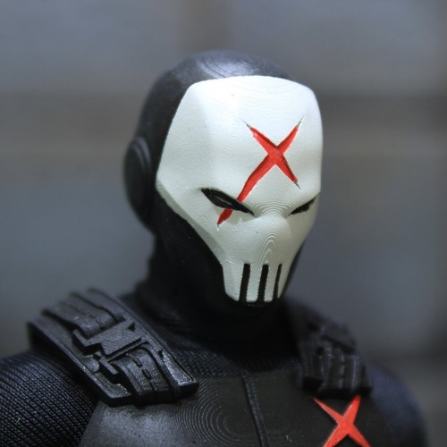 1/12 Custom DC Multiverse Red X Head Sculpt | eBay