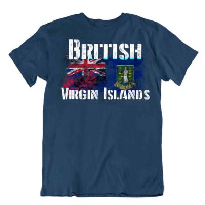 Coat of arms of the British Virgin Islands flag Tshirt T-shirt Tee top ...