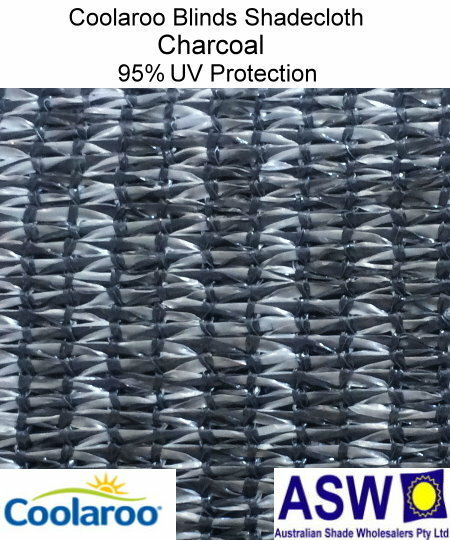 1.8m wide Coolaroo RETRACTABLE BLIND 2.1m drop 95% UV - Various Colours ...