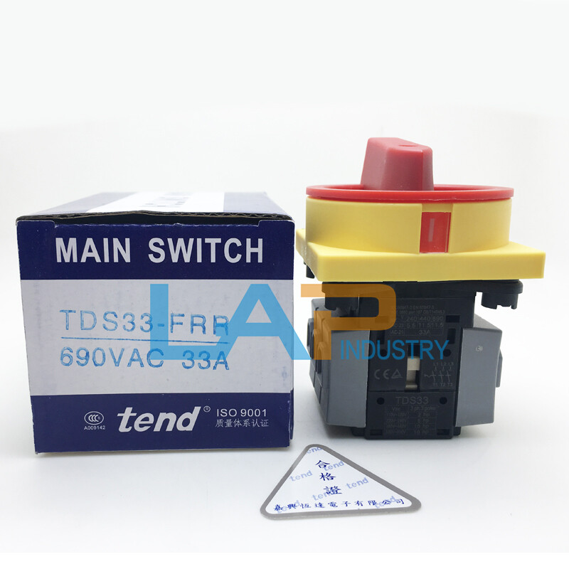 1PCS new For TEND power switch TDS33-FRR 33A AC690V round handle | eBay
