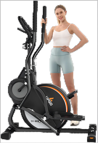 Pro Cardio Climber 3-in-1 Elliptical Machine, Total Body Cross Trainer ...