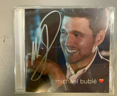 Michael Buble Autographed CD Cover JSA COA #2 | eBay