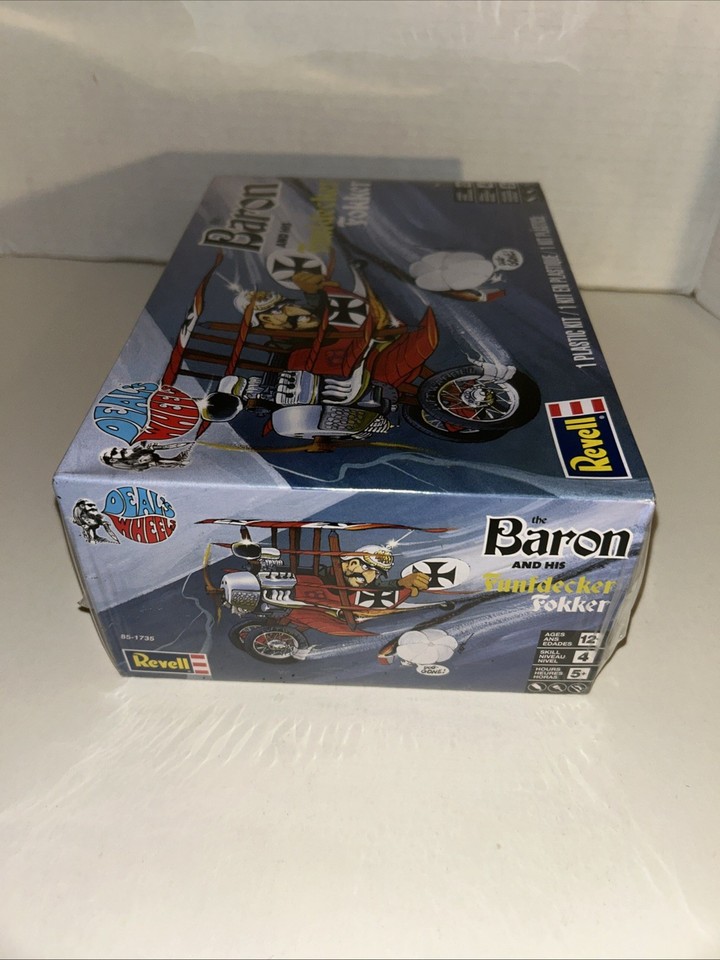 Revell Rare, The Baron & His Funfdecker Fokker Model Kit. Factory ...