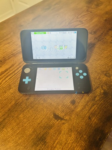 Nintendo 2DS XL Console - Black/Turquoise PLEASE READ DESC. | eBay