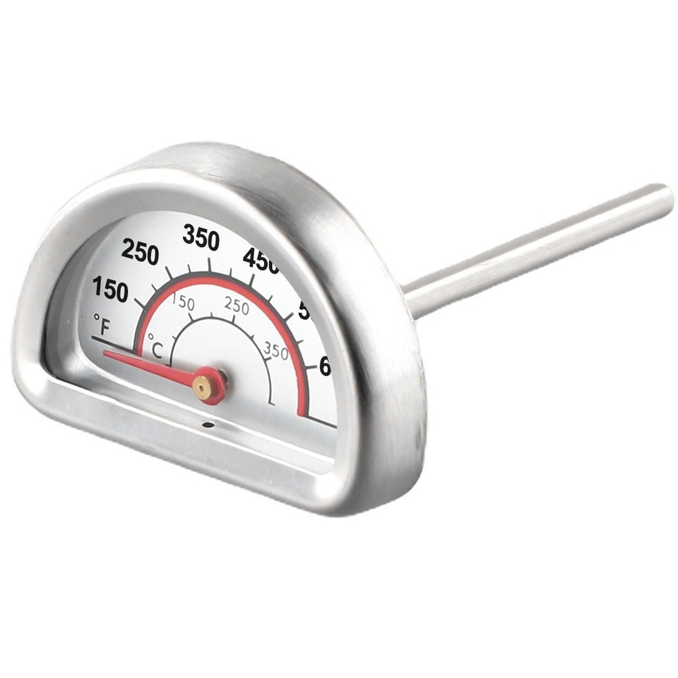 BBQ Oven Thermometer Stainless Steel Thermometer Celsius And Fahrenheit ...