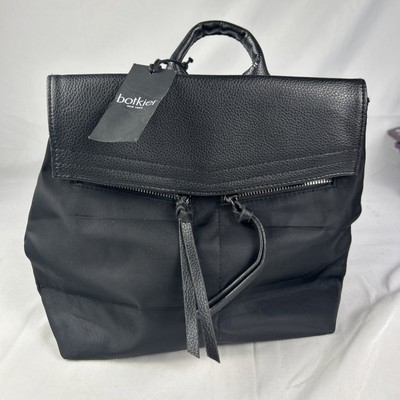 NWT Botkier Mini Backpack Purse New York Trigger Nylon Faux Leather ...