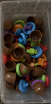 Learning Resources Alphabet Acorns Activity Set 100% Complete 78 Pieces ...