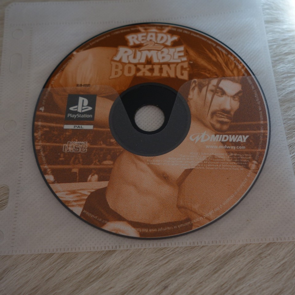 READY 2 RUMBLE BOXING PS1 1999 Vintage Boxing Game Fighting Game ...