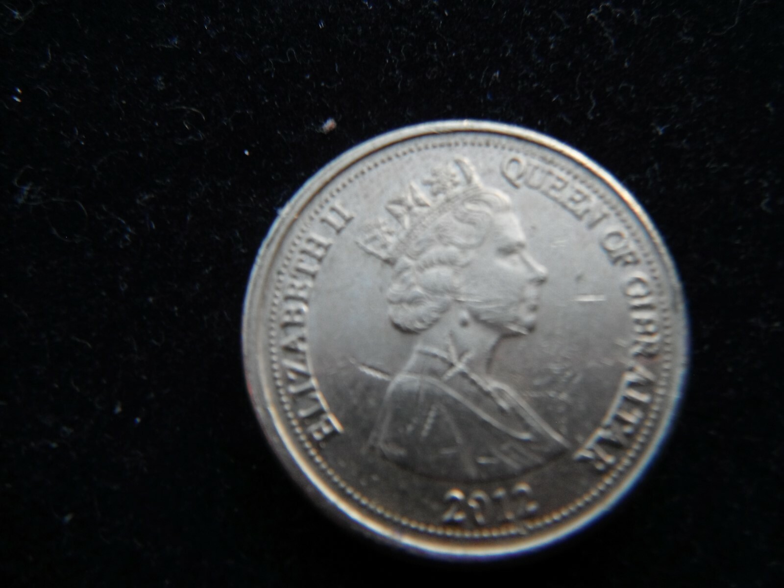 GIBRALTAR ONE POUND SKULL COIN 2012 VERY RARE-77- | eBay