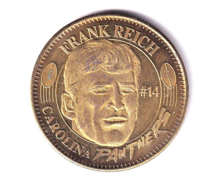 Frank Reich 1998 Pinnacle NFL Quarterback Club Coin #14 | eBay