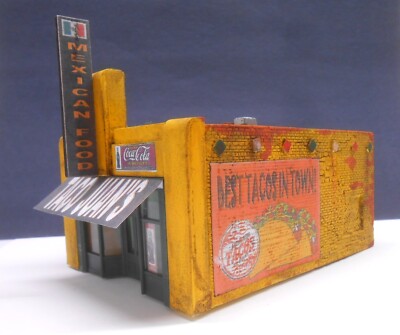Downtown Deco N Scale Building Kit Taco Juan's Mexican Restaurant Best ...