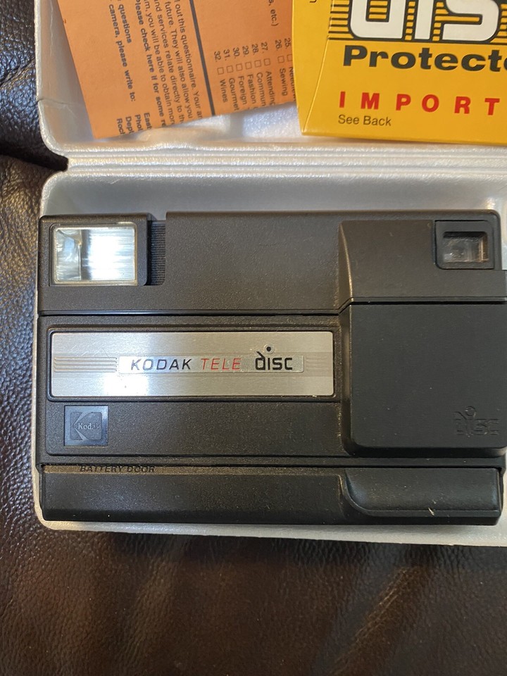 Kodak Vintage Tele Disc Camera in Box | eBay
