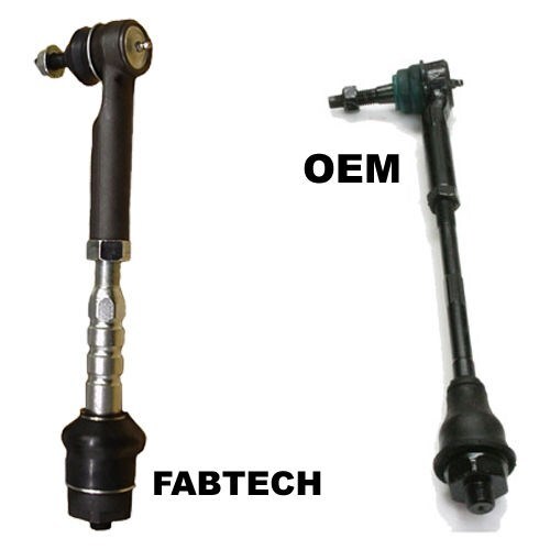 4 pc Fabtech Heavy Duty Tie Rods Assembly w/ Tool 2003-2009 Hummer H2 ...