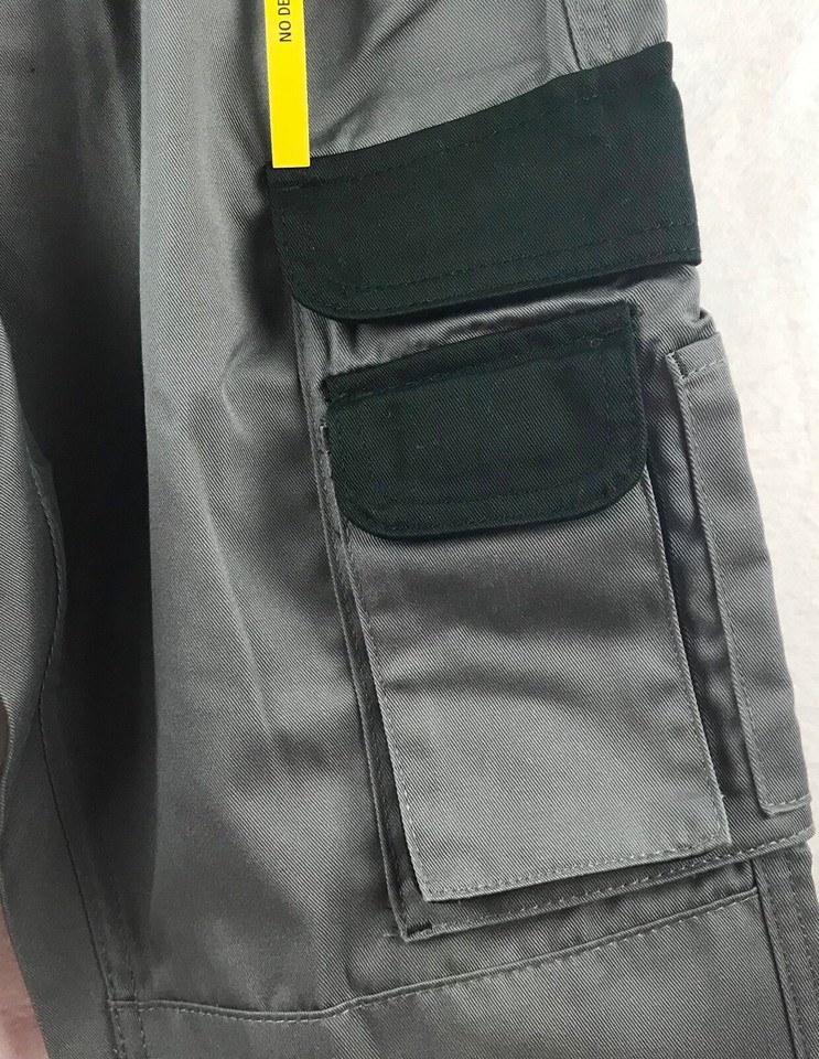 New PARKSIDE Womens Work Wear Cargo Pants Size 6 Comfort Waist GRAY NWT ...