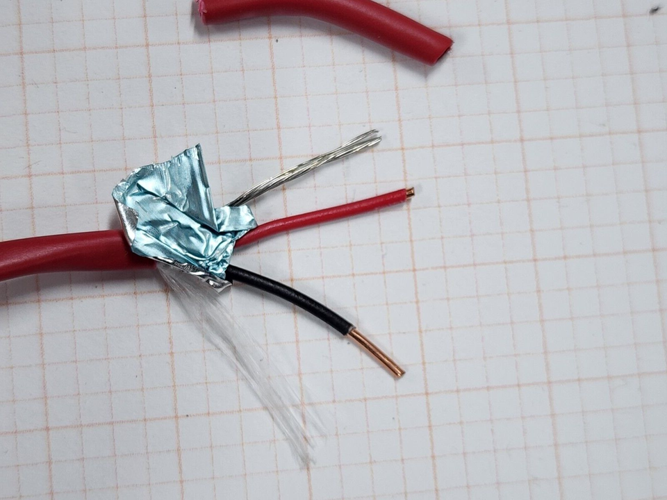 Carol E3602S 18/2C Solid Shielded Plenum Fire Alarm Wire Cable FPLP Red ...
