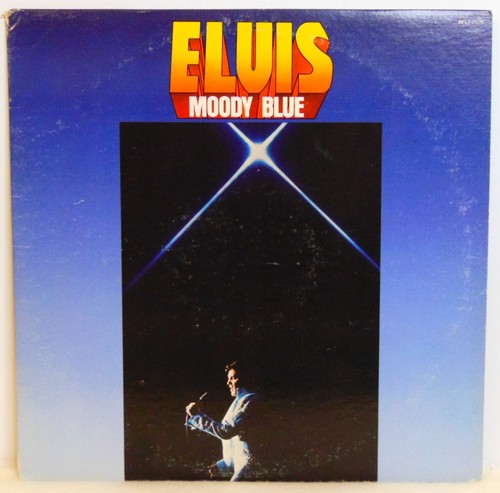 Elvis Presley – Moody Blue - 1977 RCA Victor AFL1-2428 Rock Blue Vinyl LP - NM- | eBay