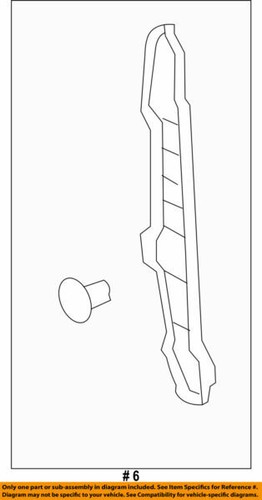 53883-48030 Toyota Seal, front fender, lh 5388348030, New Genuine OEM ...