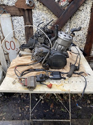 Fantic K Roo Complete Running Engine Carb Radiator 210cc 250 Two Stroke ...