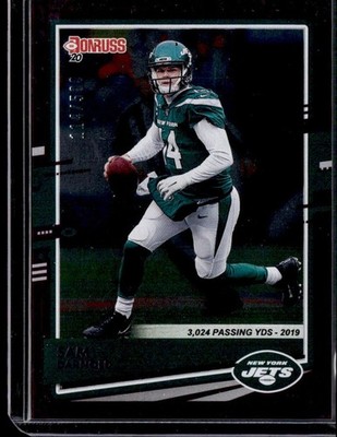 2020 Donruss #191 Sam Darnold Season Stat Line #/500 | eBay