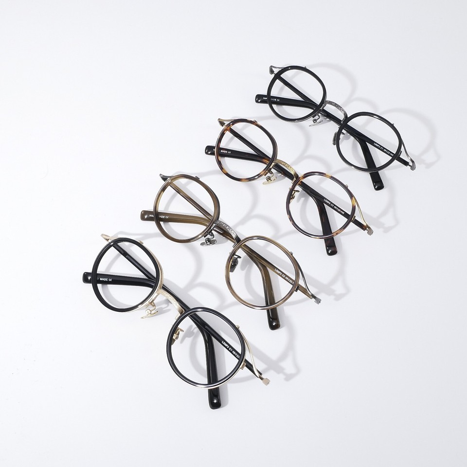 Japanese Round Eyeglass Frames Retro Hand Made Glasses Acetate+titanium ...
