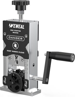 1.5-30MM Manual Wire Stripping Machine Drill Powered Hand Crank Wire ...