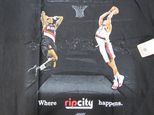 NEW Clyde Drexler Brandon Roy Portland Trail Blazers Mens 3XL-4XL ...
