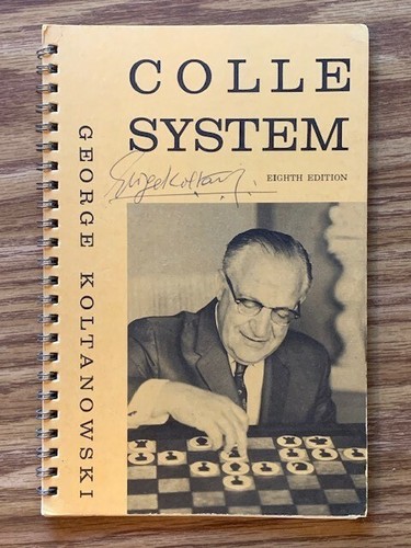 Autographed COLLE SYSTEM by George Koltanowski, rare Eighth Edition | eBay