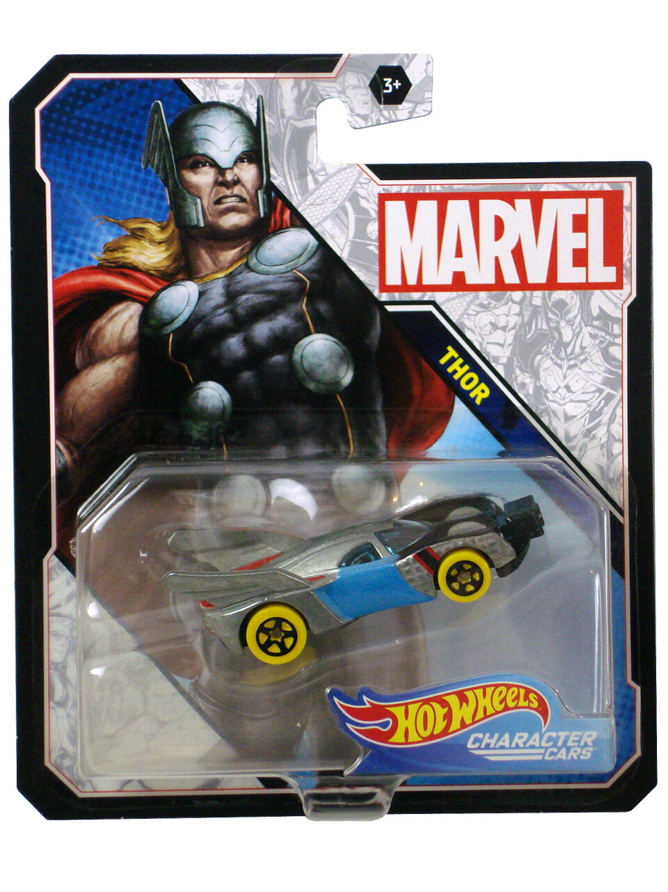 Hot Wheels Thor 1/64 Scale Character Car Marvel First Appearance Series ...