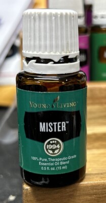 Young Living Mister 15 ml Essential Oil Blend Opened Approx 85 Percent ...
