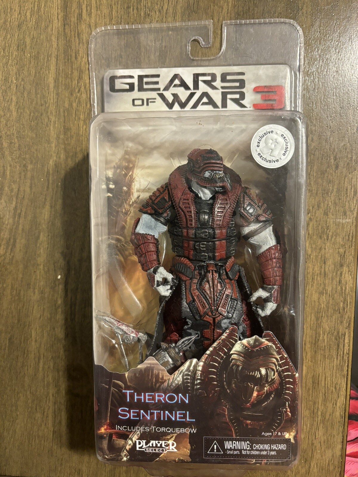 Gears Of War 3 Theron Sentinel Toys R Us Exlusive Factory Sealed Brand ...