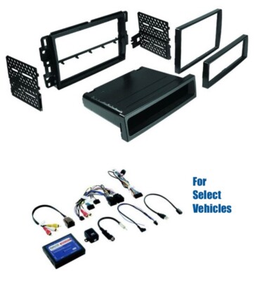 Car Stereo Radio Dash Kit Combo Onstar Steering Controls w/+w/o Bose ...