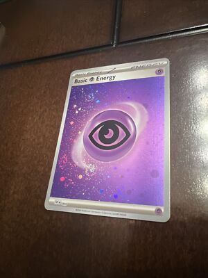 Pokemon Basic Energy Psychic 005 Holo Foil Scarlet and Violet 151 Near ...