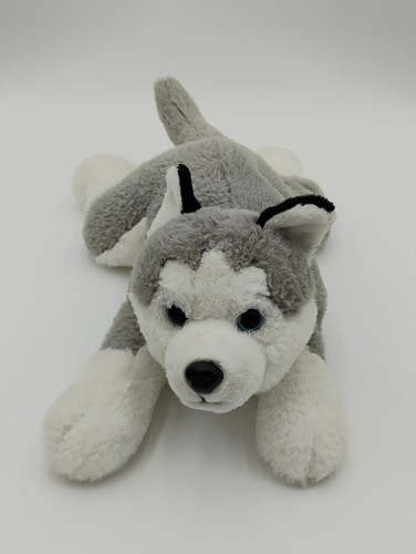 FAO Schwarz Husky Puppy Plush Stuffed Animal 14" | eBay