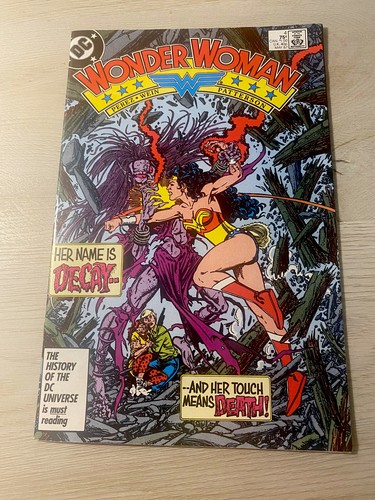 Wonder Woman #4 DC Comics 1987 George Perez Ares 1st Appearance of ...