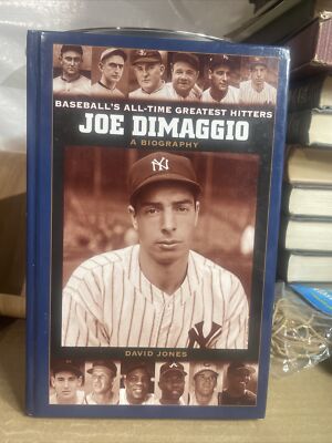 Joe DiMaggio: A Biography by David Jones (English) HC 2004 First Print ...