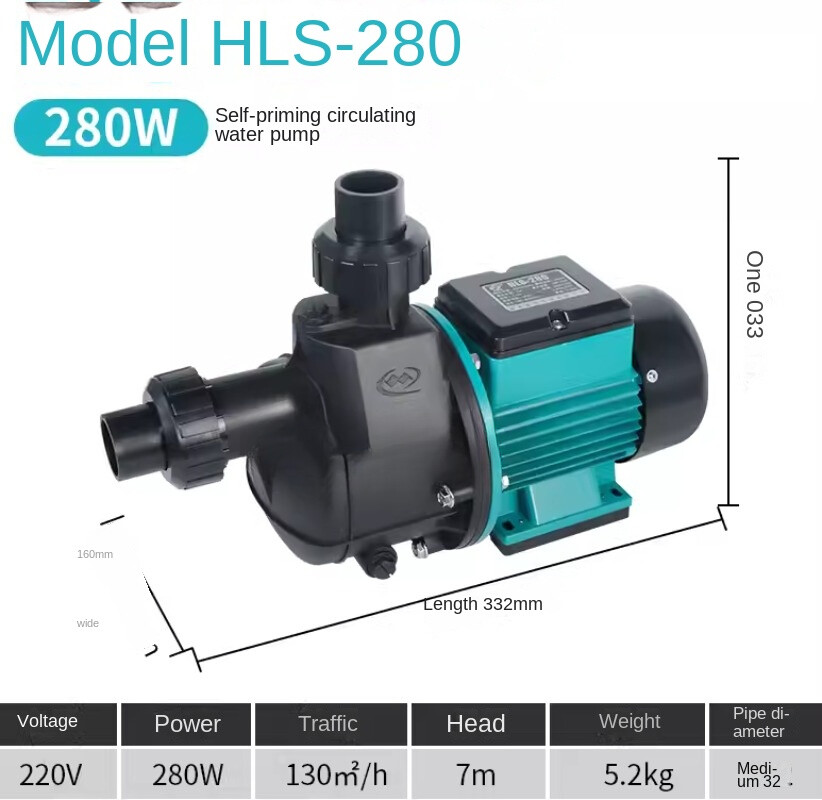 Self-priming Circulating Water Pump Engineering Circulating Filter Pump ...