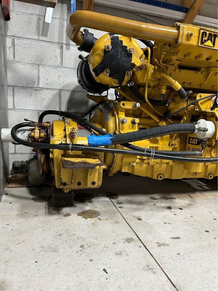 Caterpillar CAT C12 , 705 HP Marine Diesel Engine ZF Transmission 2-1 Ratio | eBay