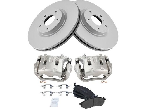 For 2009-2013 Infiniti G37 Brake Pad Rotor and Caliper Set Front ...