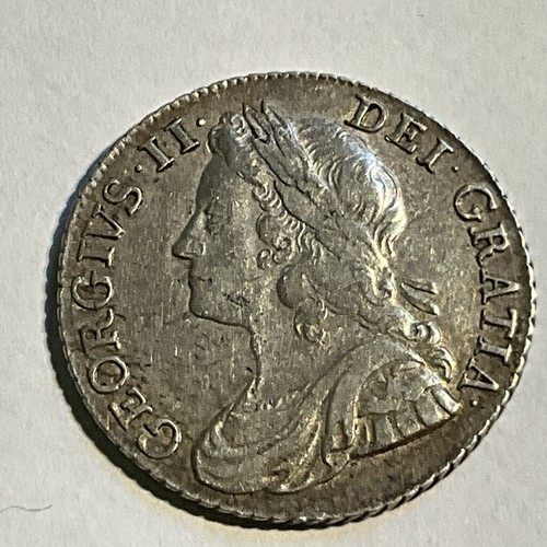 1747 Shilling - George II British Silver Coin | eBay UK