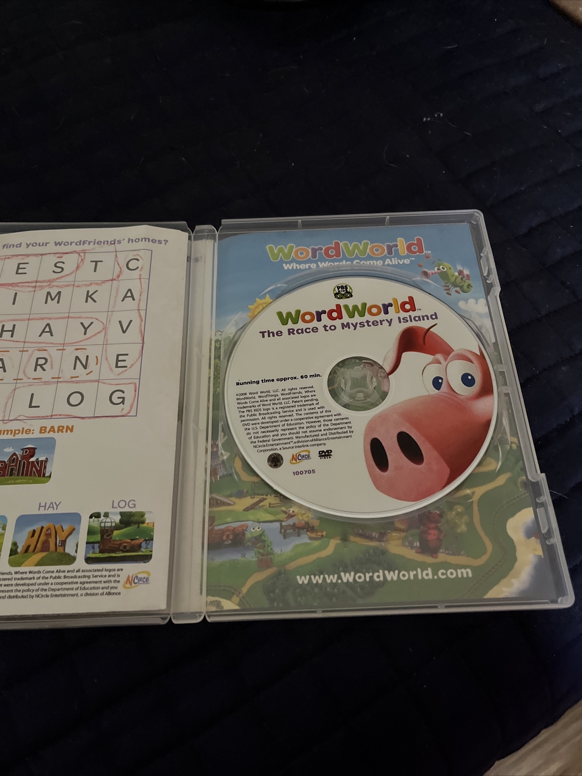 WORD WORLD The Raceto Mystery Island DVD Full Screen 2008 PBS Kids ...