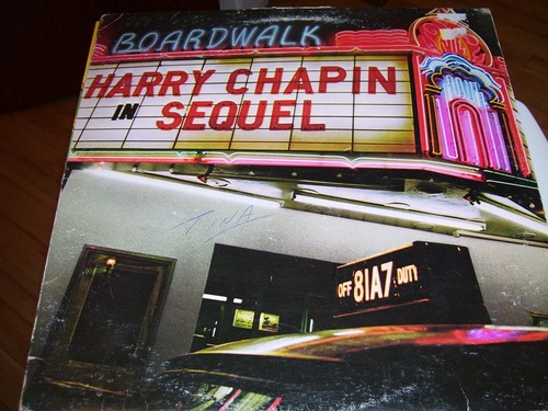 HARRY CHAPIN IN SEQUEL-LP-NM-INNER LYRICS SLEEVE-BOARDWALK ...