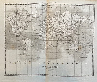 World Maps - Original Antique Maps