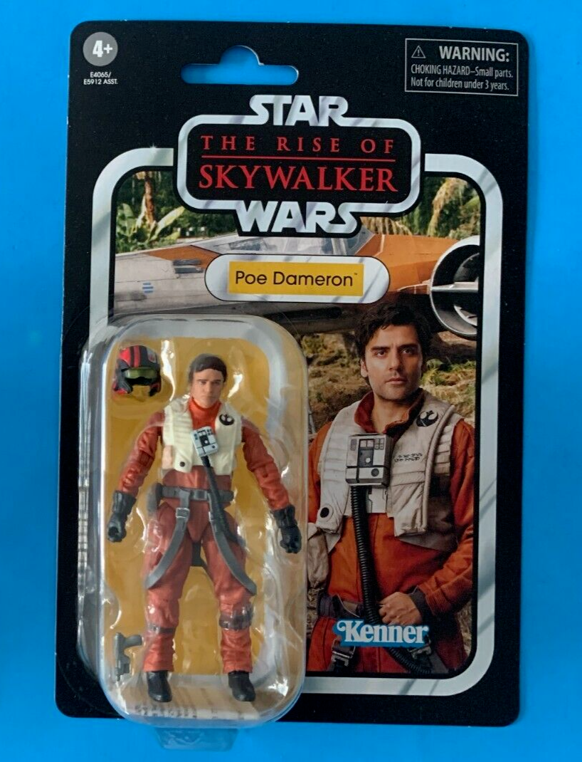 STAR WARS VINTAGE COLLECTION POE DAMERON VC160 X-WING PILOT RISE OF ...