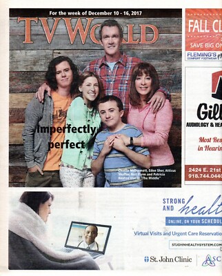 TV WORLD Magazine December 10-16 2017 Neil Flynn Patricia Heaton The ...