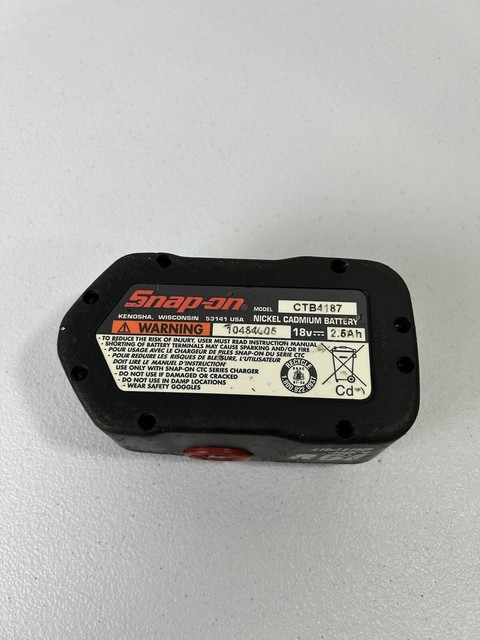 Snap-on CTB4187 18 V NiCAD Battery Pack for sale online | eBay