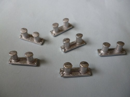Model Boat Bollards 13 mm Long 6 mm Tall AM 02 Like Robbe Graupner X 6 ...